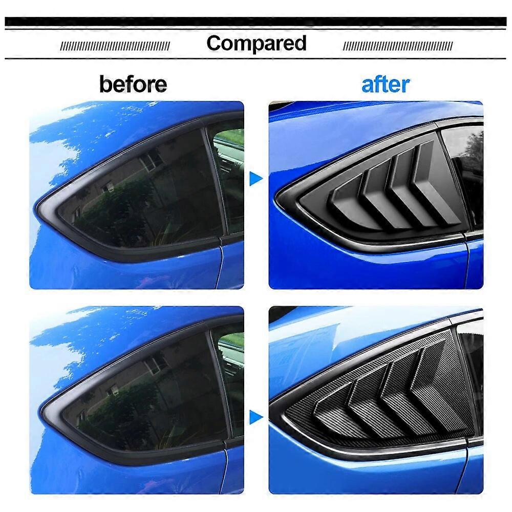 ABS Window Shutter Louver For Toyota GR86 Subaru BRZ 2021 2022 2023 ...
