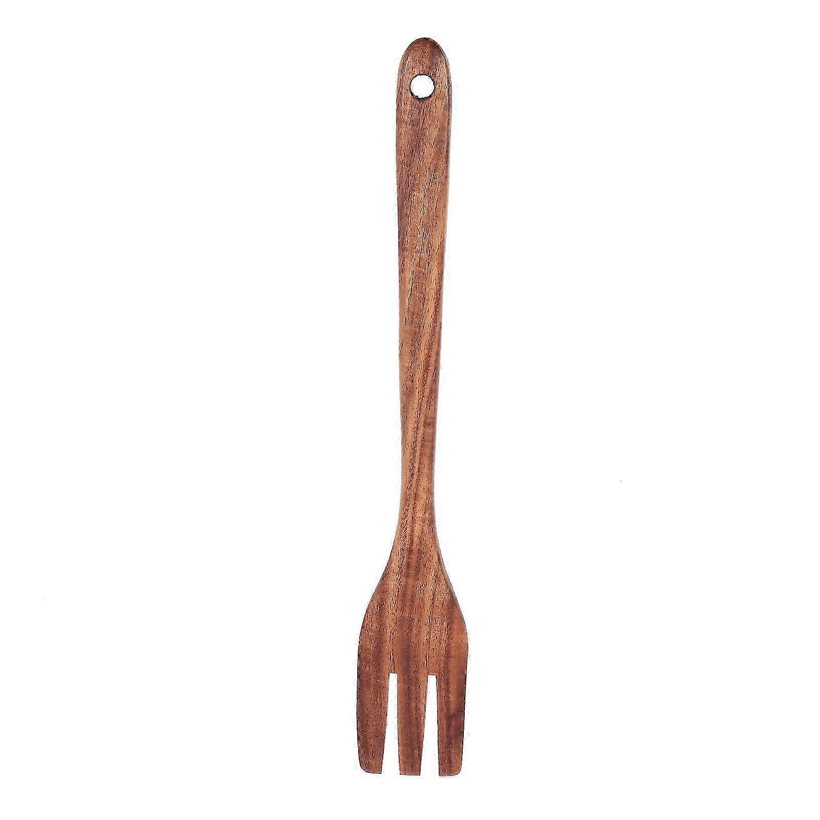 Epicurious Cookware Wood Cooking Fork Safe Meal Fork Wood Steak Fork ...