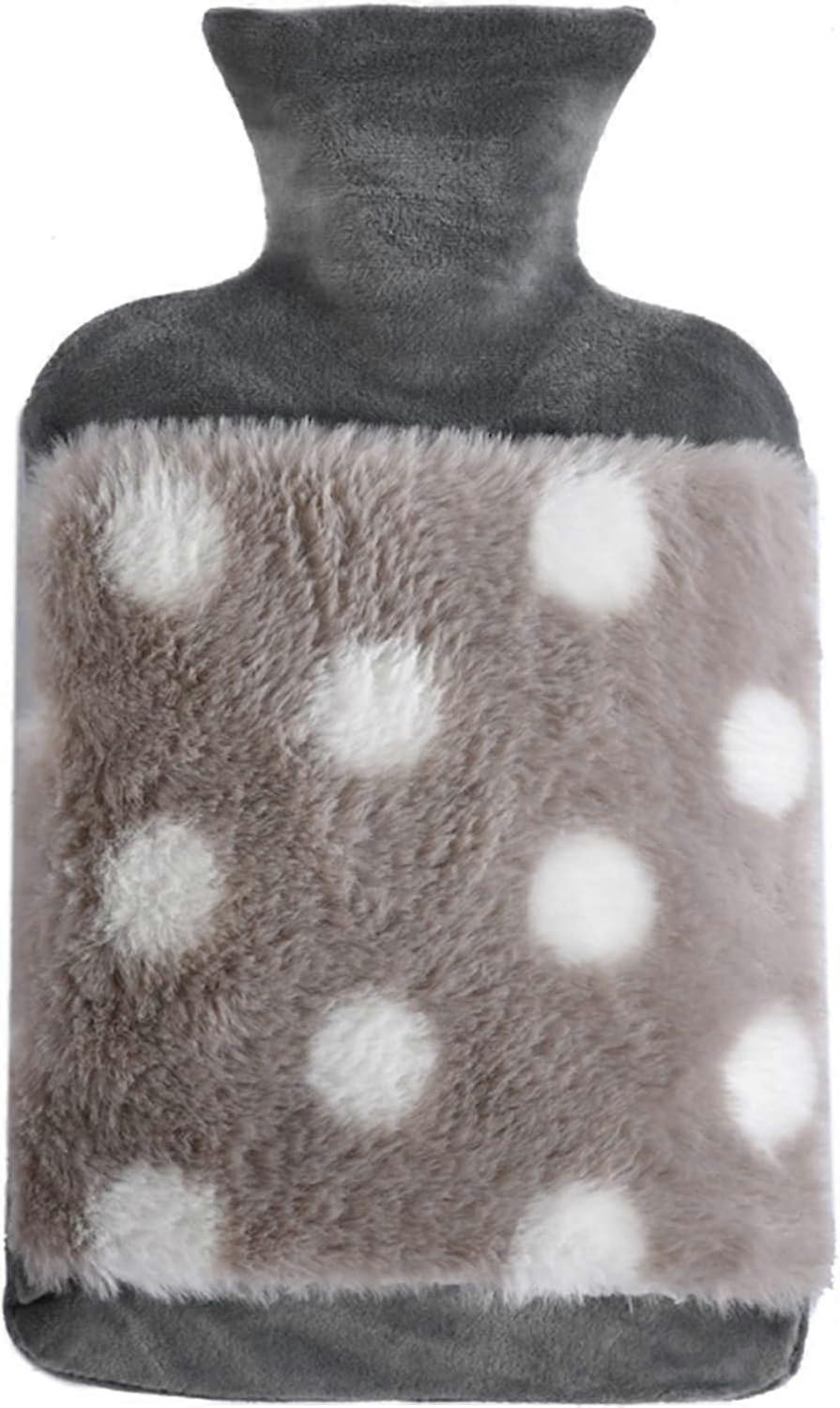 Rubber knitted hot water bottle with cover, analgesic hot compress, 2L ...