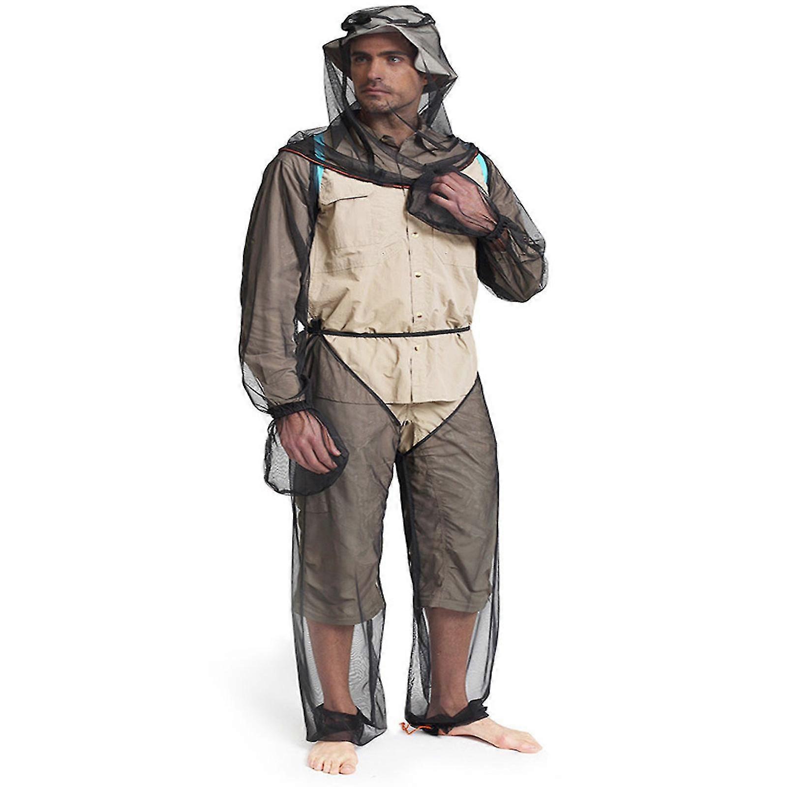 Hood Mosquito Repellent Net Clothing Insect-Proof Suit Outdoor ...