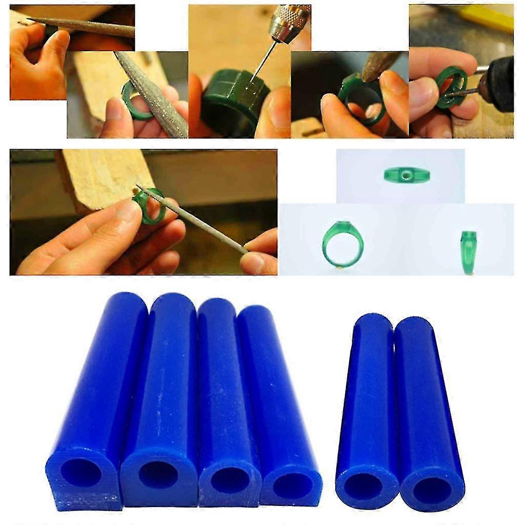 Carving Vax ring rör för att göra ringar mögel hårt vax tomt stor platt ...