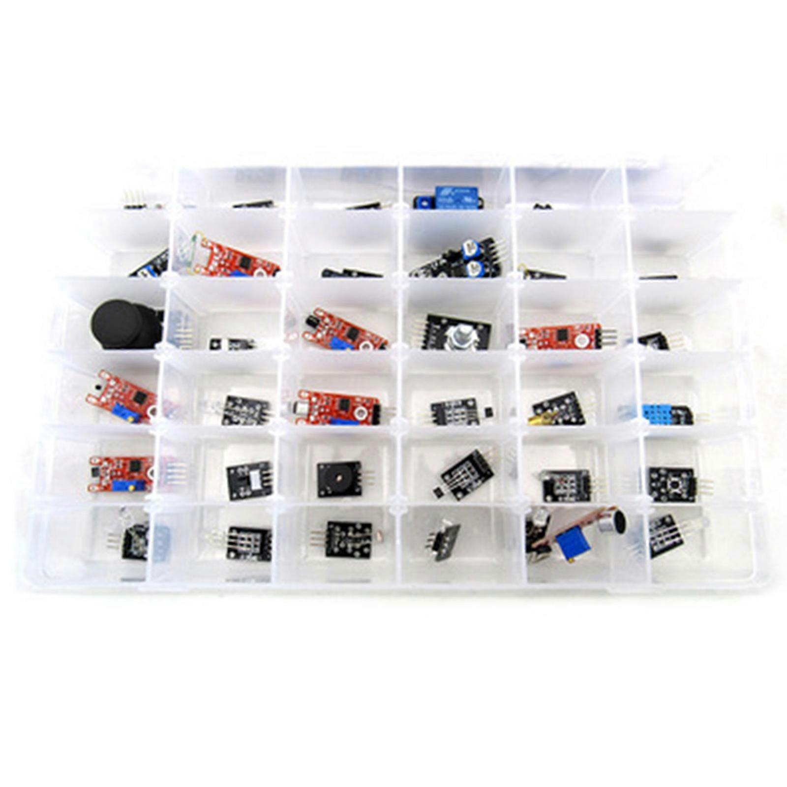 37/45 in 1 Sensors Assortment Sensor Starter Kit for Arduino Raspberry Pi Sensor | Fruugo AU