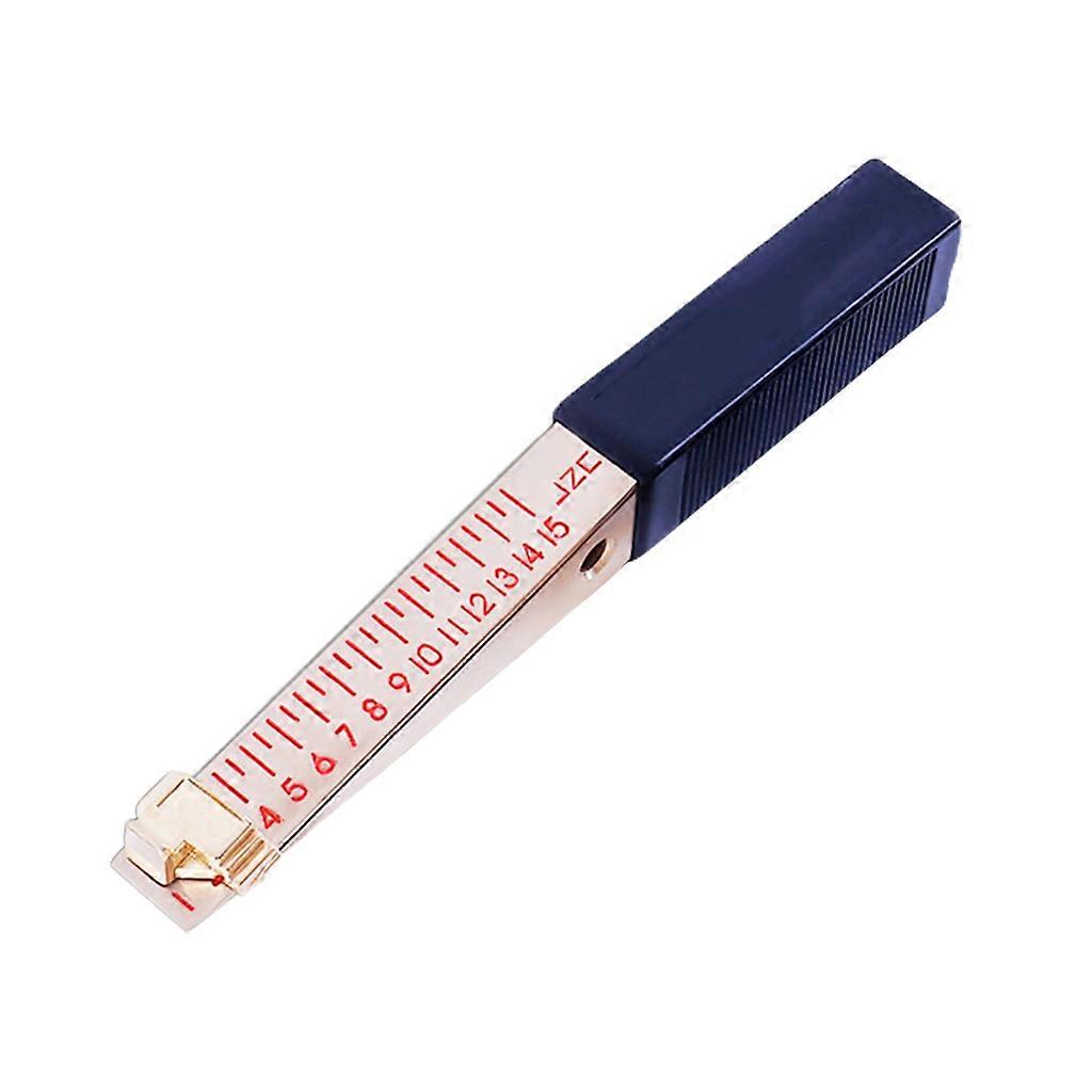 Feeler Gauge 1-15mm Engineering Inspection Wedge- Shaped Vernier Feeler ...
