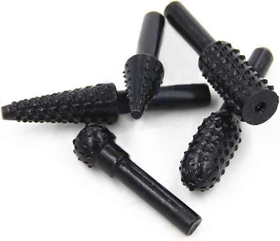 Rotary Burr Set, Wood Carving Tool File Rasp Carbide Steel Solid Twist ...