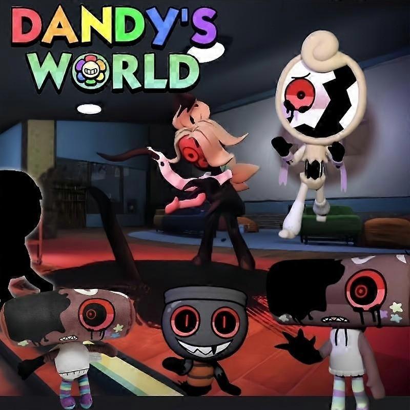 New Dandy's World Plush Toy Cute Dandy Scrap Stuffed Horror Game Pebble ...