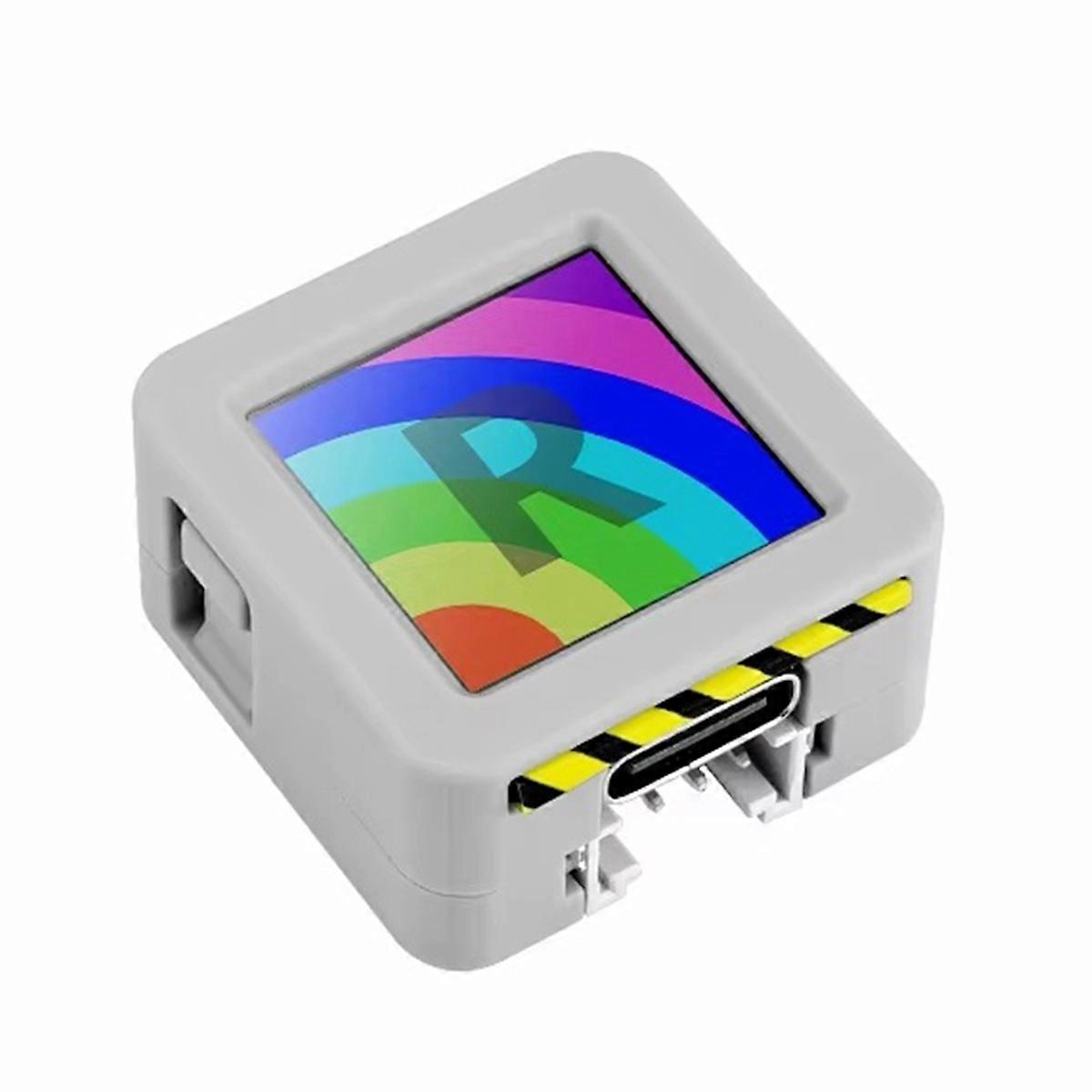 ATOMS3R Highly Integrated Programmable Controller with ESP32-S3 0.85-Inch IPS Screen Built-in ...