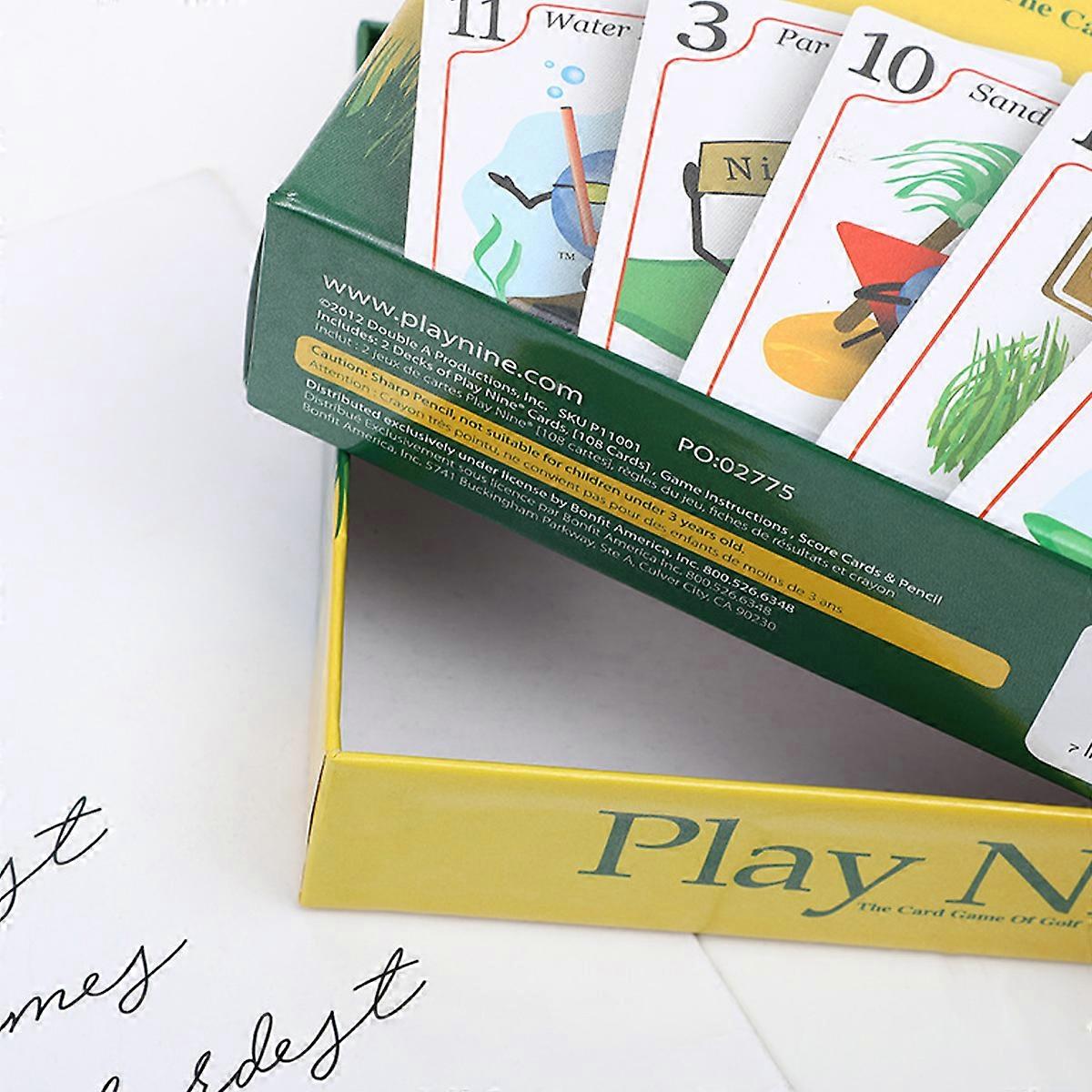 Play Nine Card Game, Fast Paced Card Game, Variety of Gameplay, Funny ...