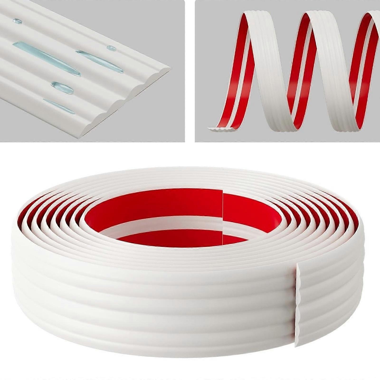 Adhesive Corner Protector Strips 6mx 20mm Molding Trim Flexible Edge ...