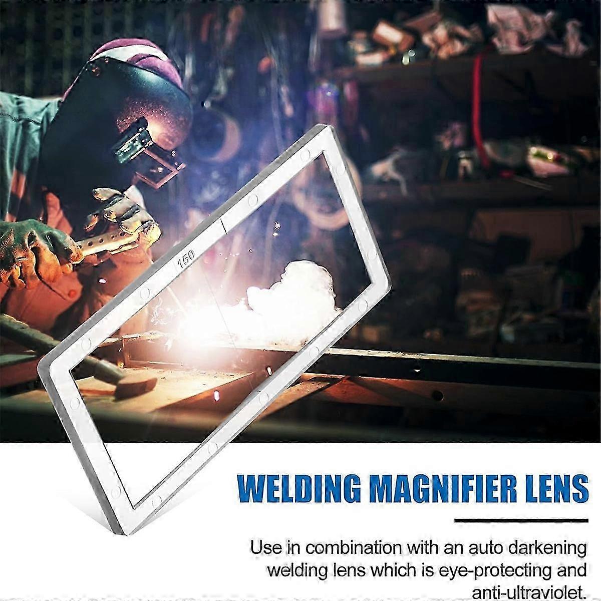5Pcs Magnification Welding Lens 2X4.25in Welding Magnifying Lens ...