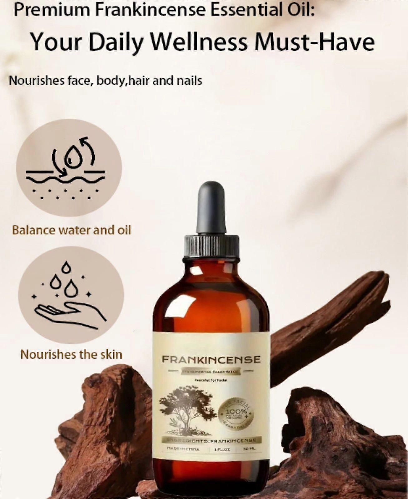 Frankincense Essential Oil - 100% Pure Natural - Premium Grade Essential Oil for Diffuser ...