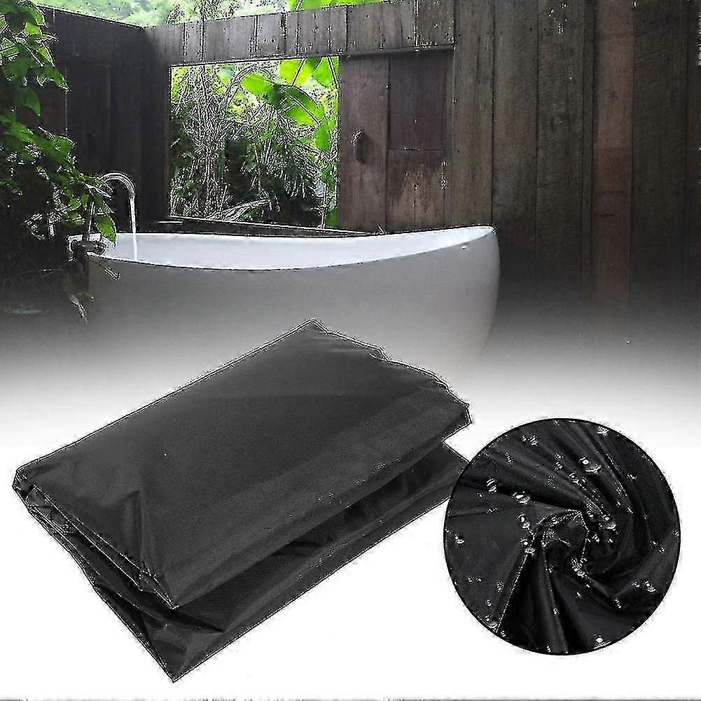 Elastic Waterproof Outdoor Hot Tub Spa Cover in 10 Sizes with UV ...