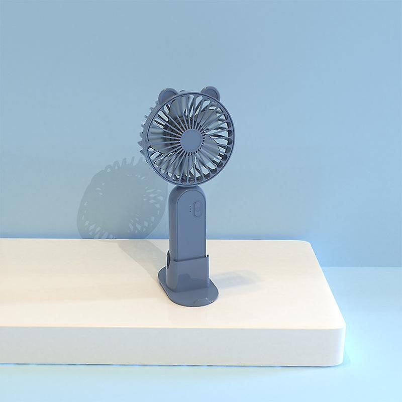 Mini Fan Halter Handheld Large Capacity Usb Charging Portable Desktop ...