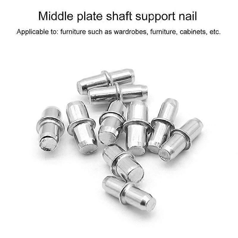 50 Pieces Of Mini Shelf Pin Fixed Table Shelf Bracket I-shaped Metal ...