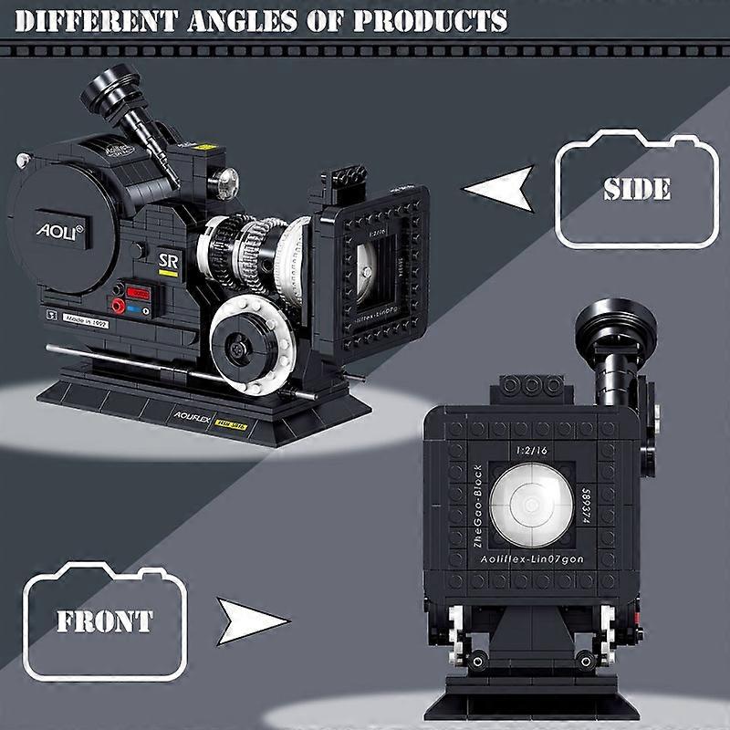 XIANRENGE Camera Series Building Blocks Retro Camera Digital Camera ...