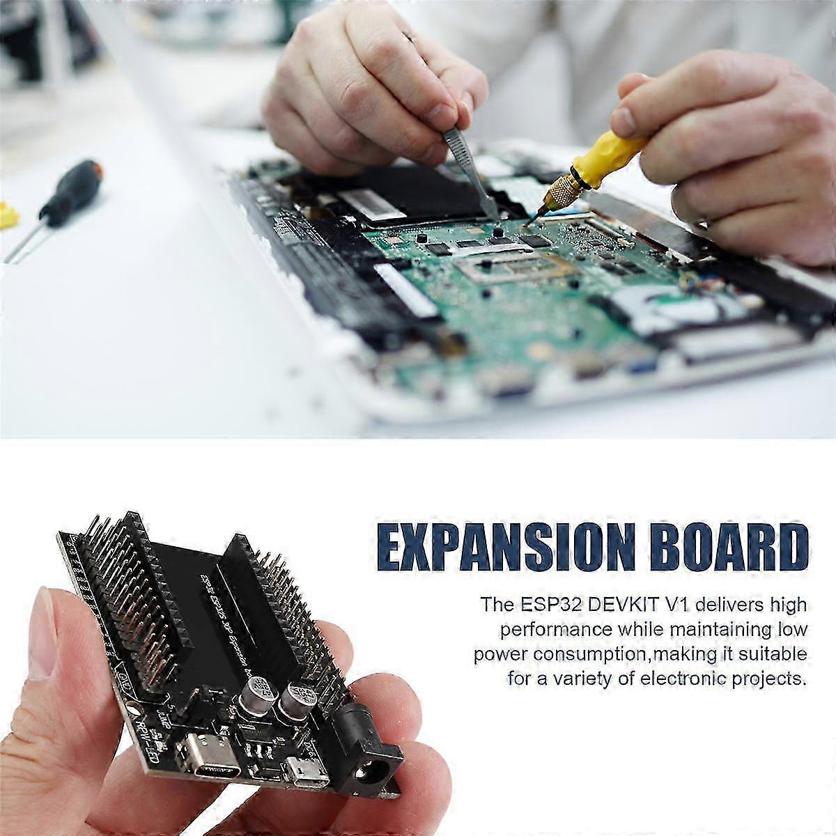 Esp32 Devkit V1 Power Supply Panel Esp32 30p Power Board Esp32s Development Board Expansion
