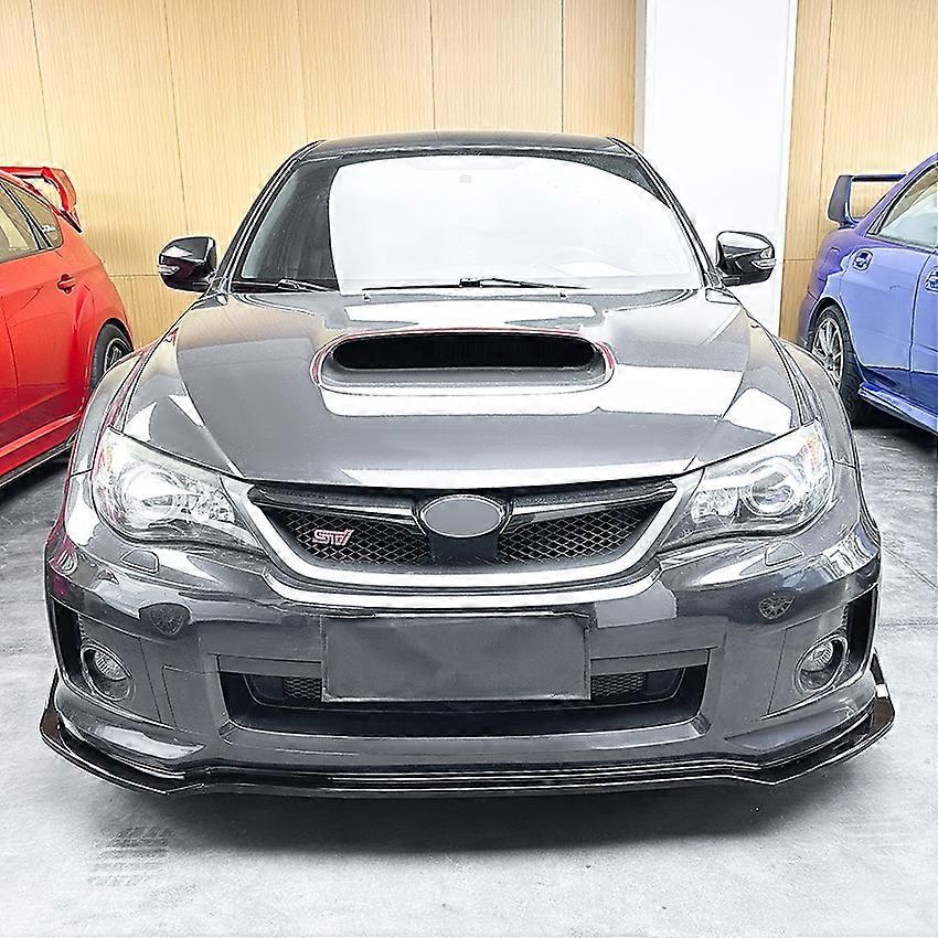For STI Subaru WRX STI 2011-2014 Car Front Bumper Lip Splitter Diffuser ...