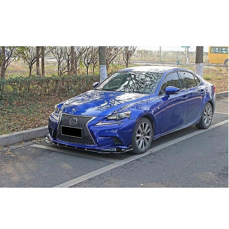 Car Front Bumper Lower Chin Lip Spoiler Splitters Kits Guards Deflector ...