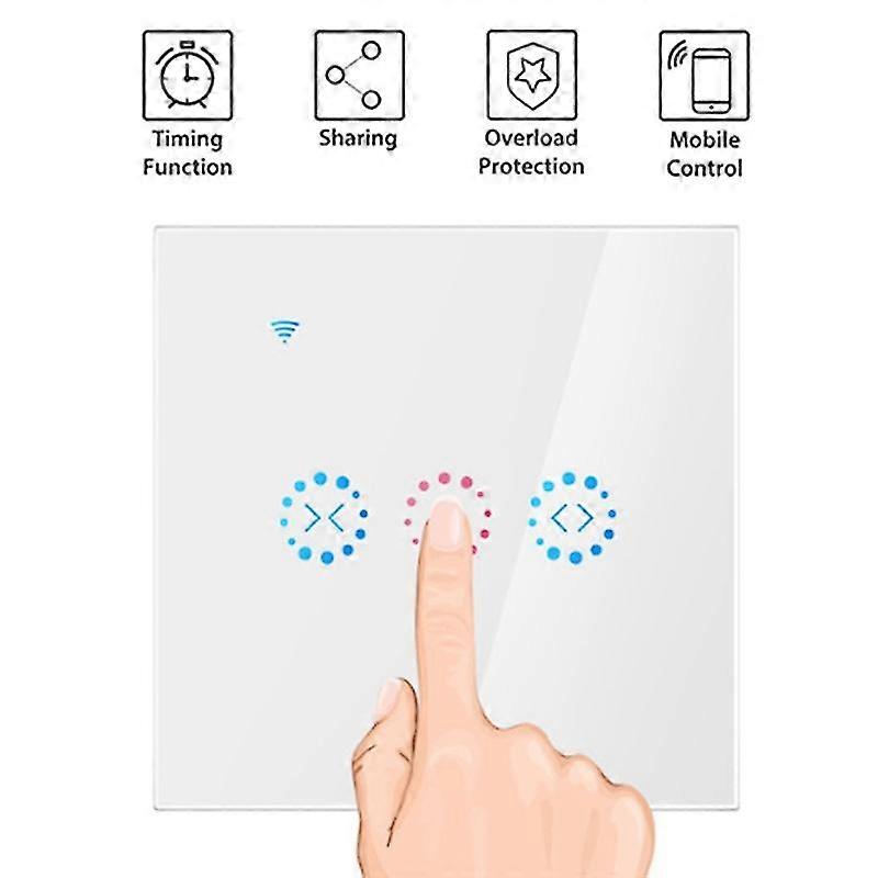 App Wifi Press Switch Roller Shutter Switch Blinds Curtain Switch ...