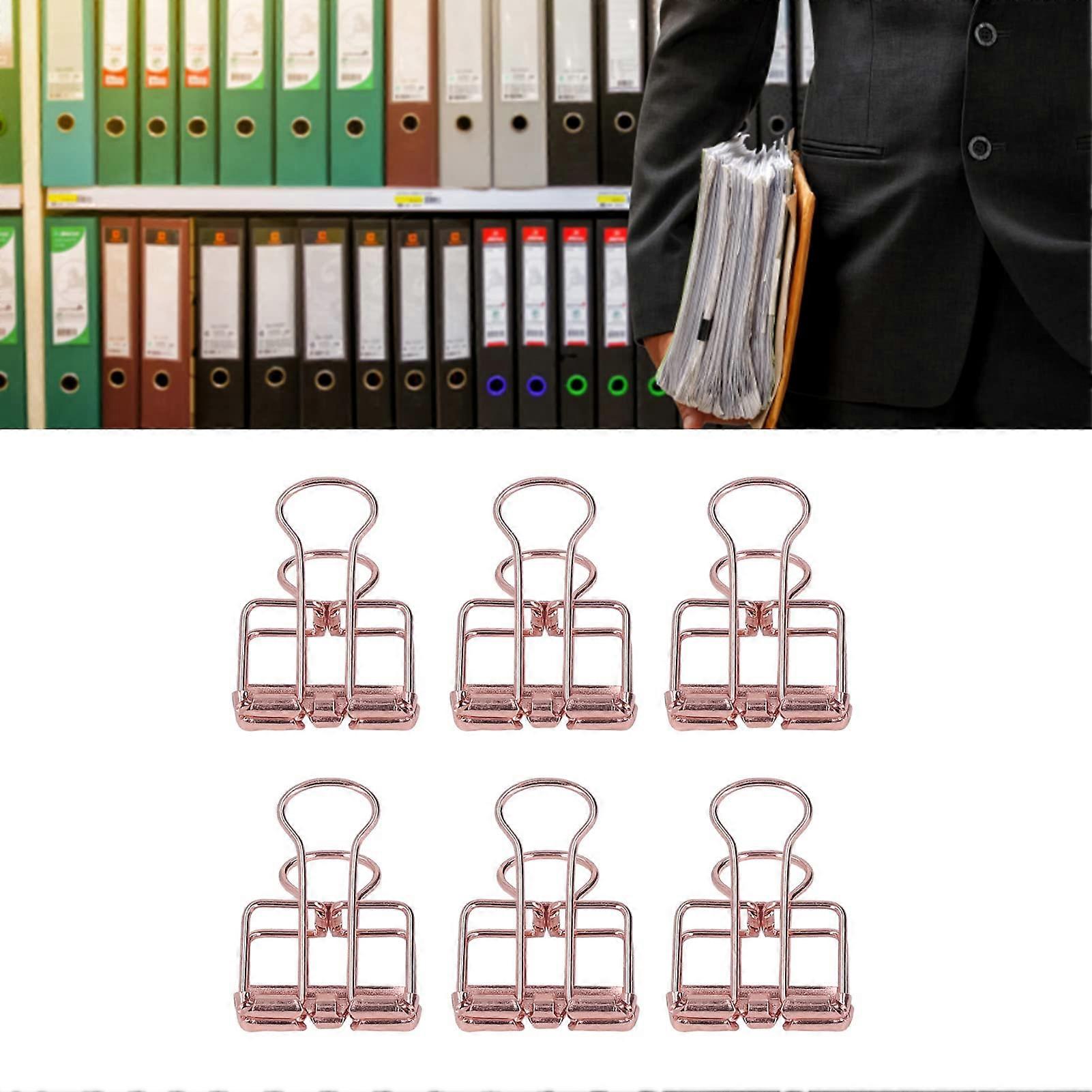 80 Pcs Multi Purpose Metal Wire Clip Set, Metal Hollow Small Clips ...