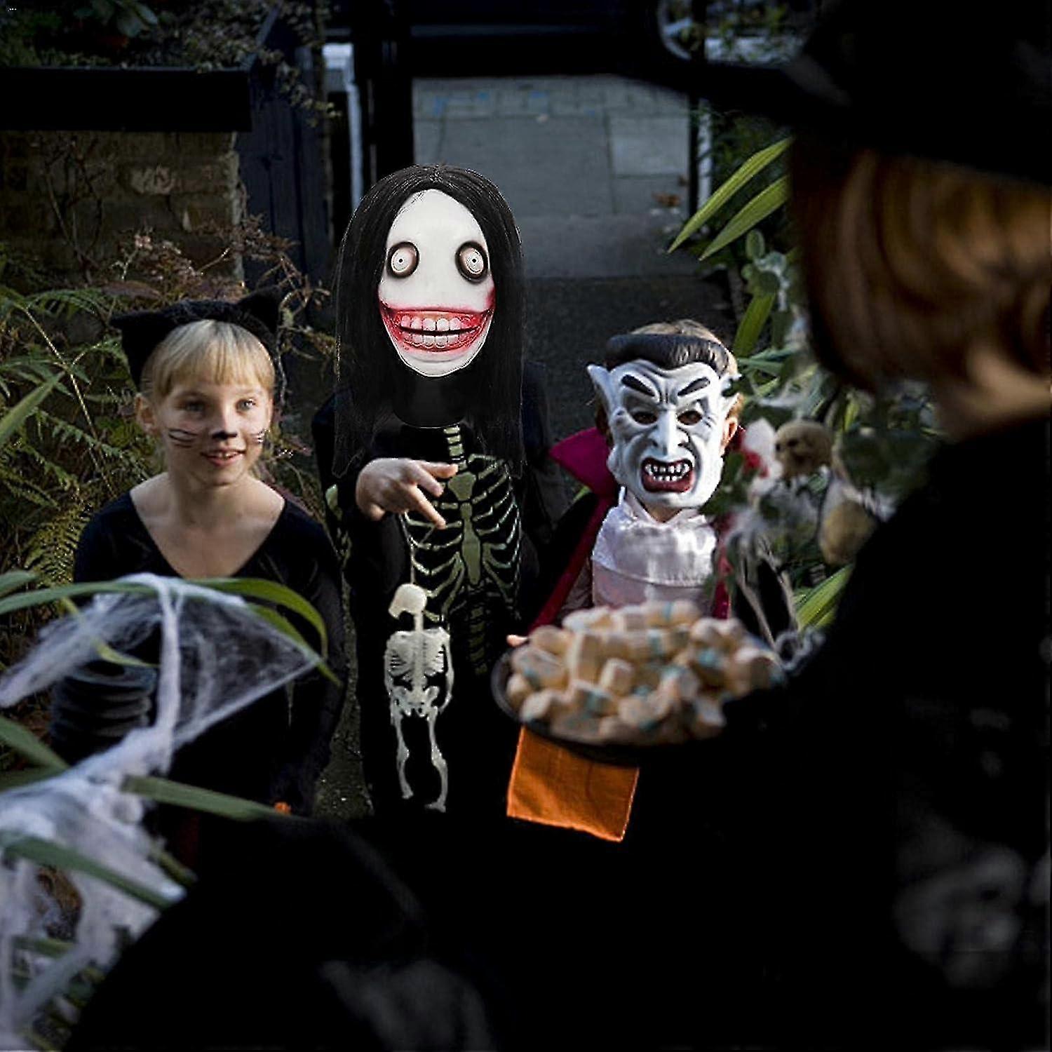 Scary Halloween Mask For Adults, Killer Jeff Mask, Gothic Halloween ...