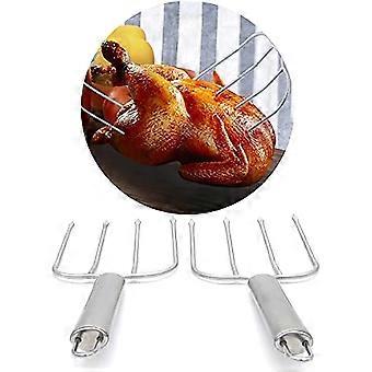 Stainless Steel Turkey & Roast Lifters Set of 2 - Turkey and Poultry ...