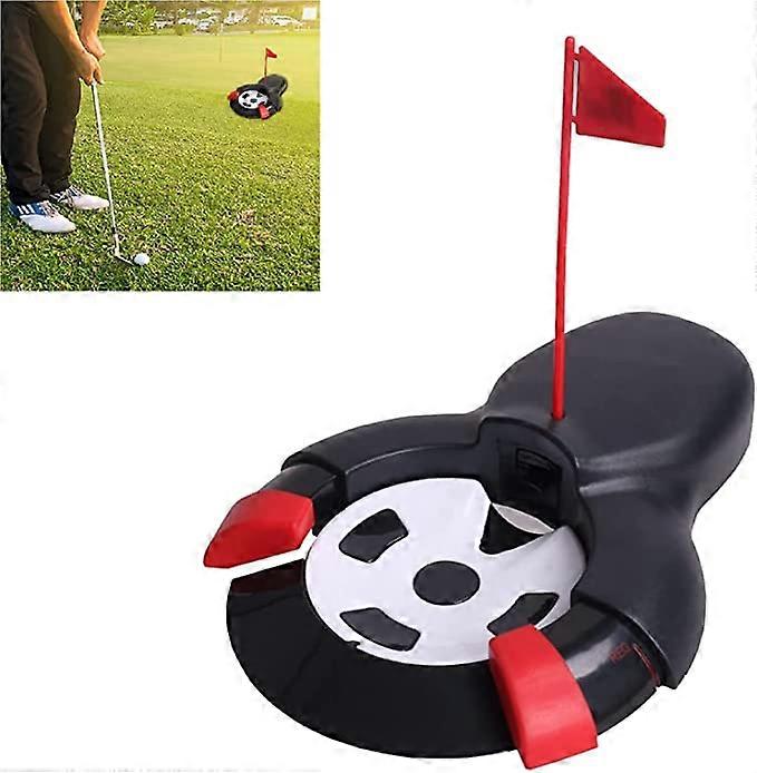 Golf Automatic Putting Cup Return Machine, 2023 New Cordless Automatic ...