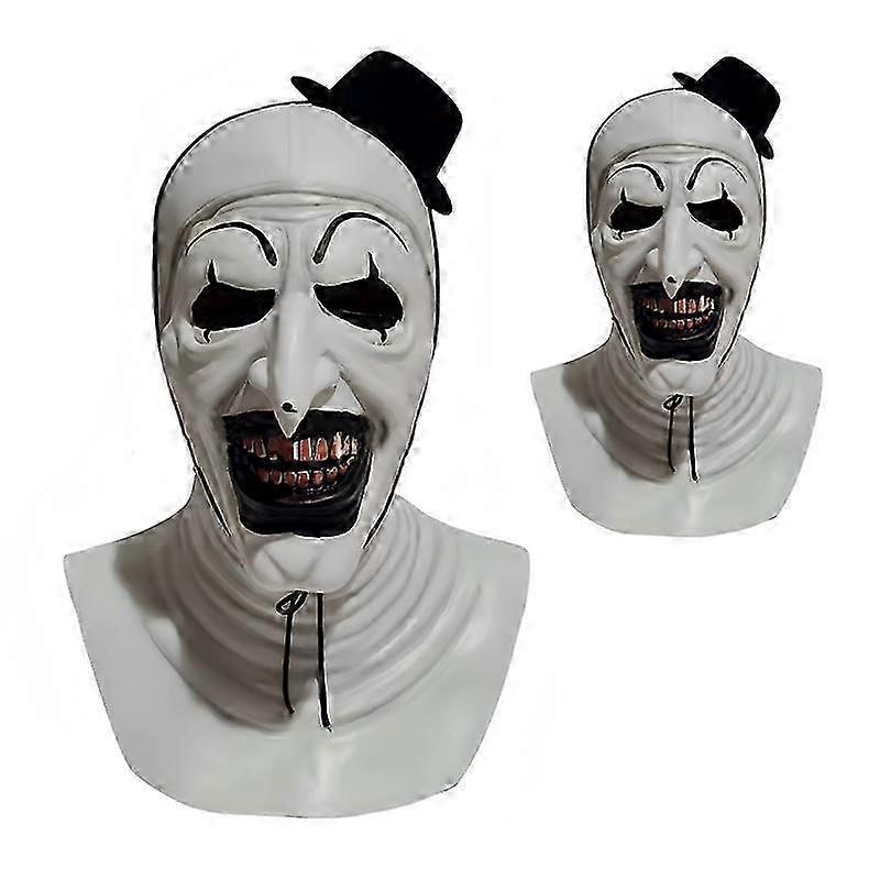 Terrifier Clown Mask Scary Joker Killer Bloody Halloween Masks Horror ...