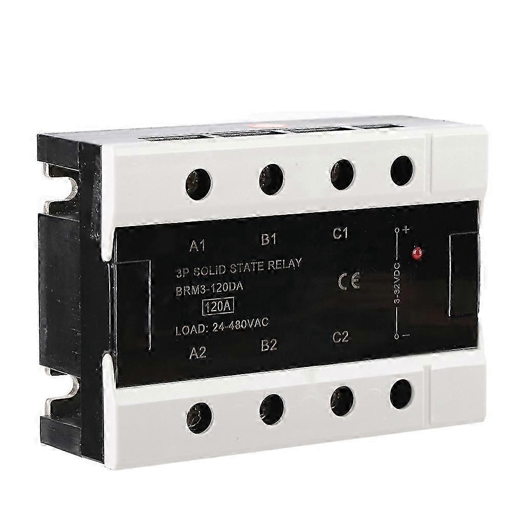Load 24-480VAC Three Phase Solid State Relay (BRM3-120DA) | Fruugo UK
