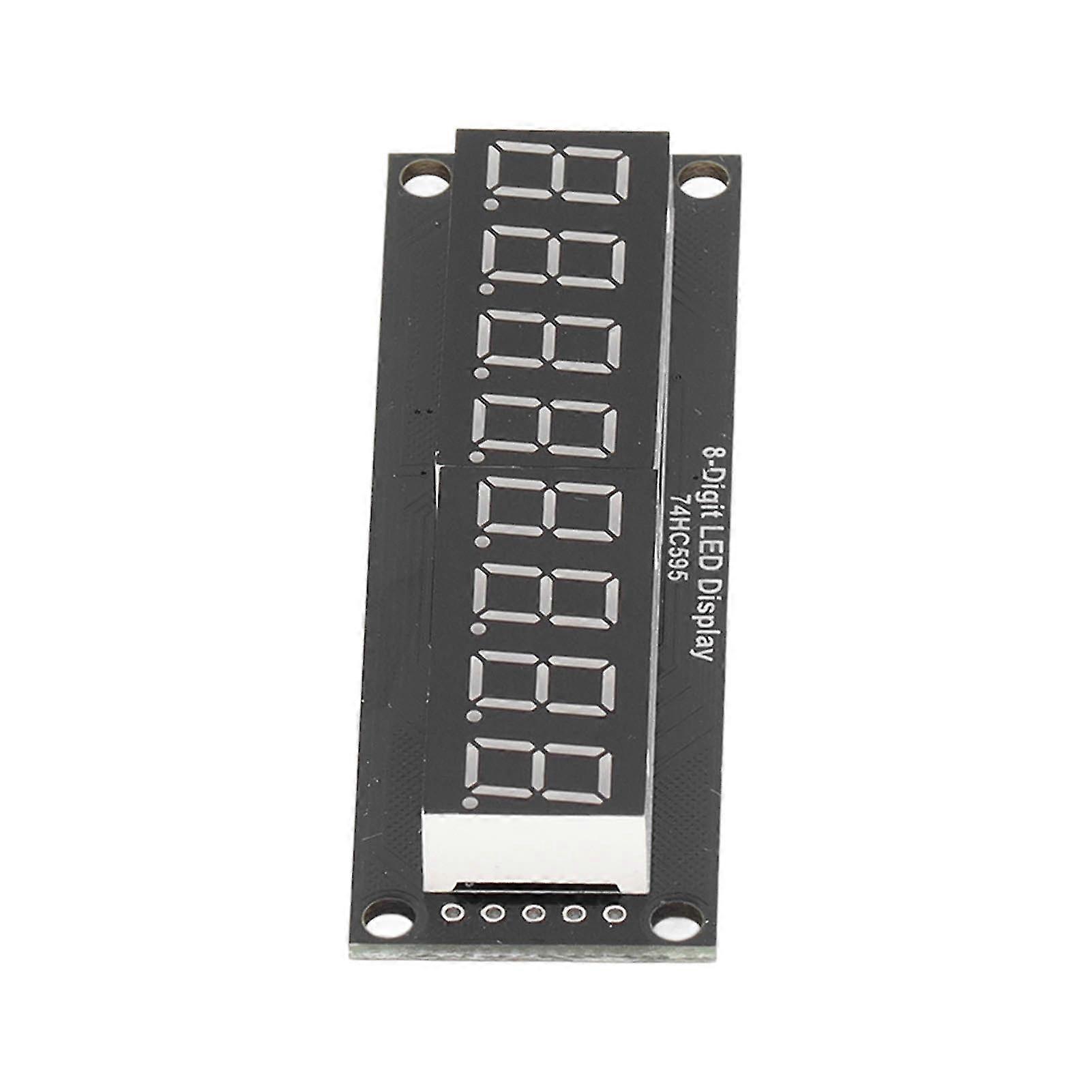 LED Digital Display Module 8 Digit 7 Segment Red Light 0.36in Decimal ...