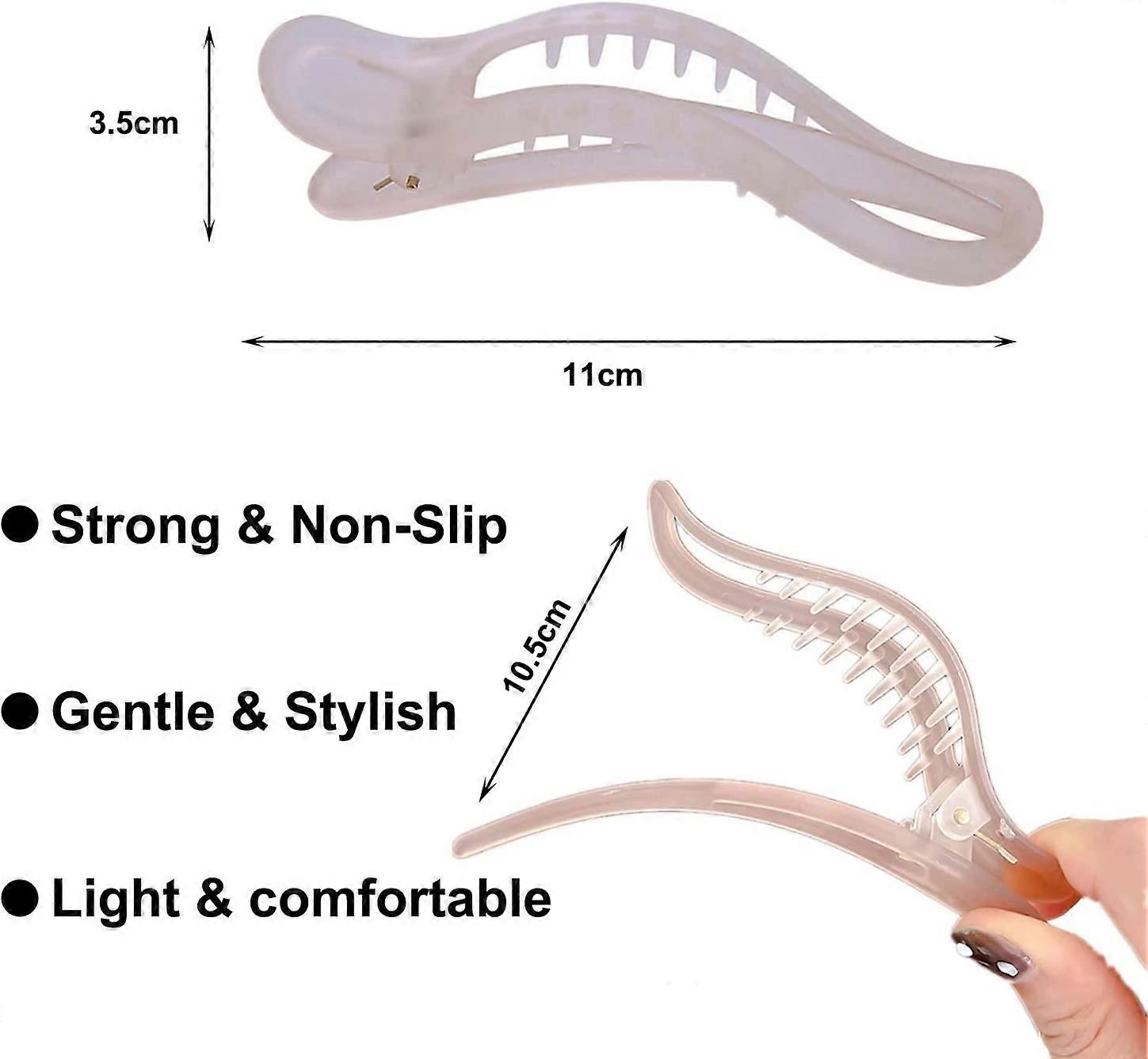 Large women's hair clips, large hair clips for thick hair duckbill hair ...