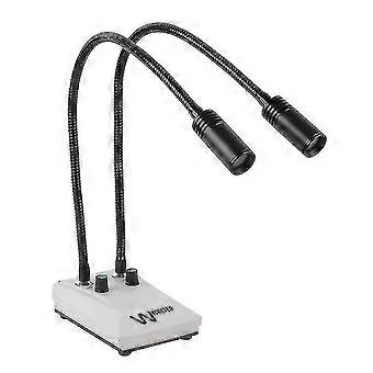 6w 7500k Led Gooseneck Illuminator Spotlight Lamp Stereo Microscope ...