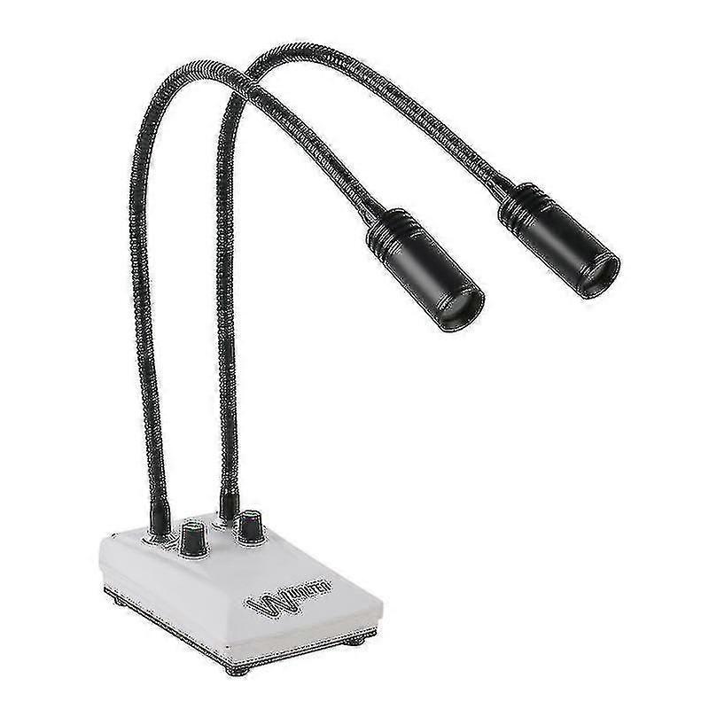 6w 7500k Led Gooseneck Illuminator Spotlight Lamp Stereo Microscope ...