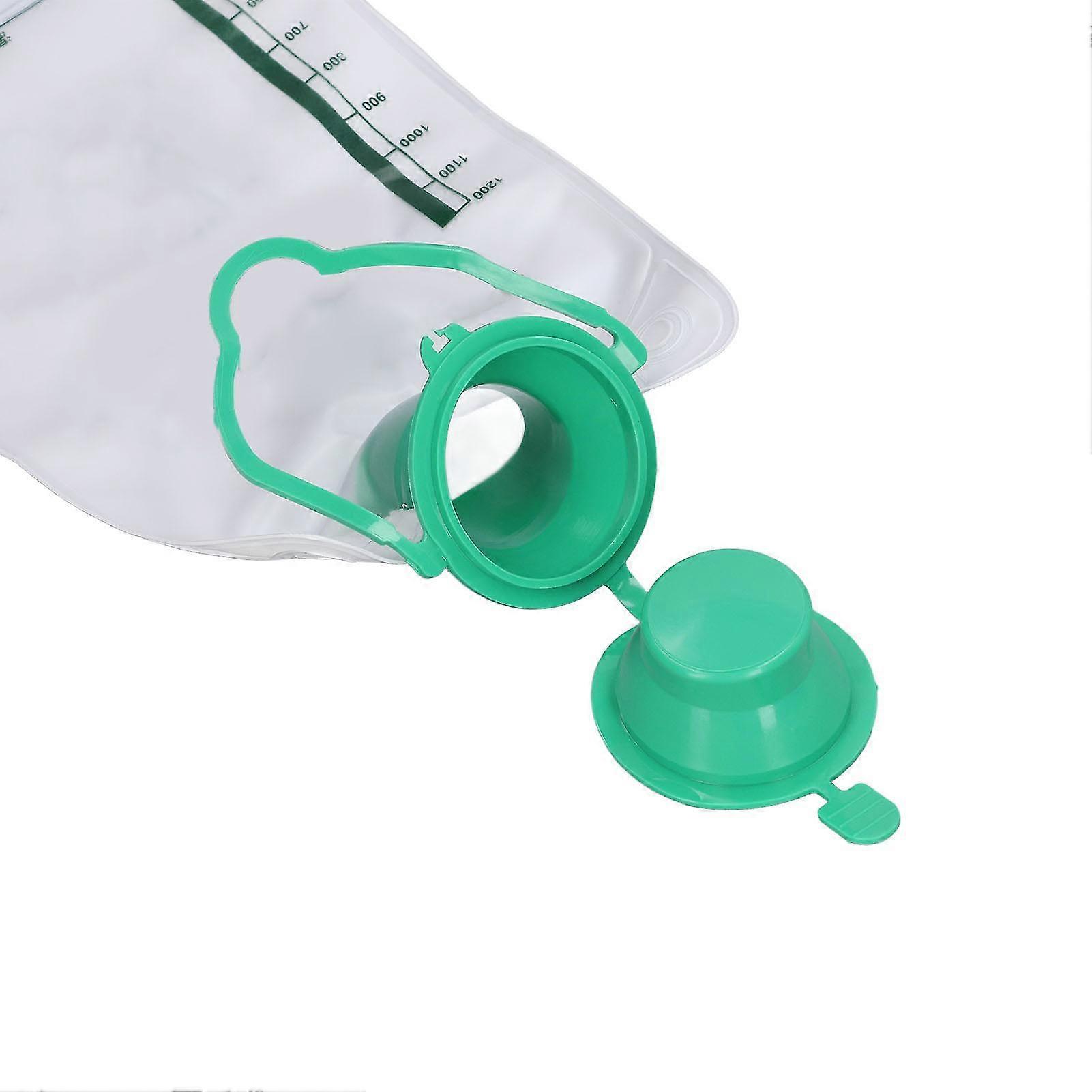 Reusable Enema Bag Kit - 1200ml Capacity for Home Colon Cleaning with ...