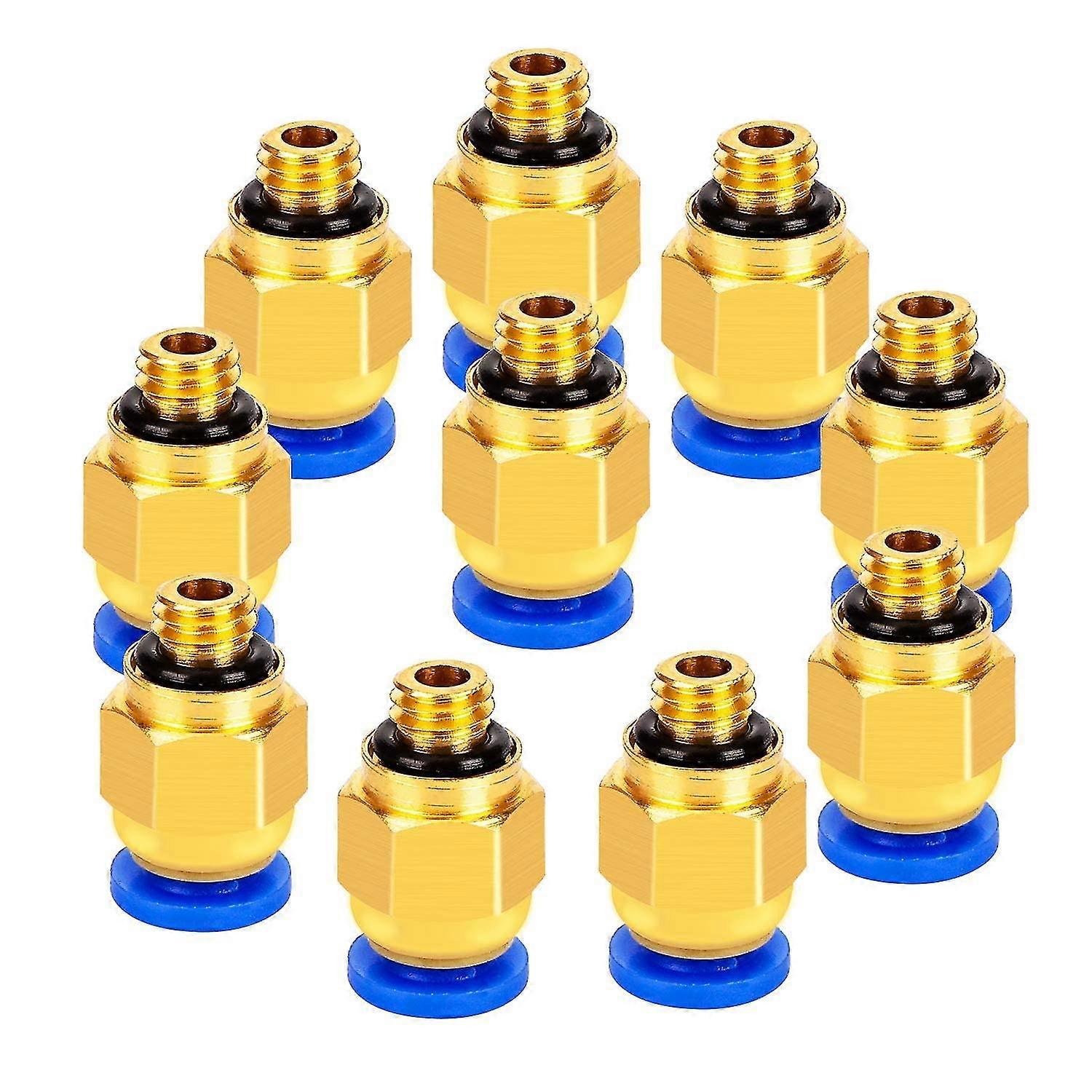 Pc4-m6 Pc4-m6 Straight Pneumatic Compressed Air Fitting M6 Thread ...