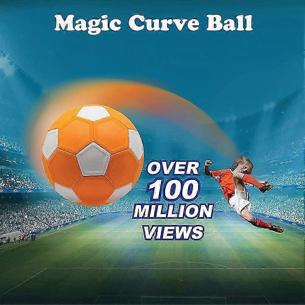 Curve Soccer Ball Football Toy Great Kids Perfect for Outdoor Indoor ...