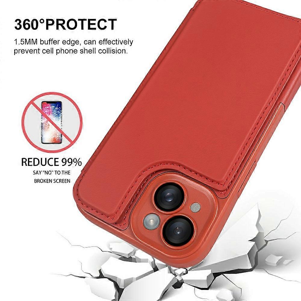 For iPhone 15 Magnetic Case RCS Eco Friendly Flip Phone Cover with ...