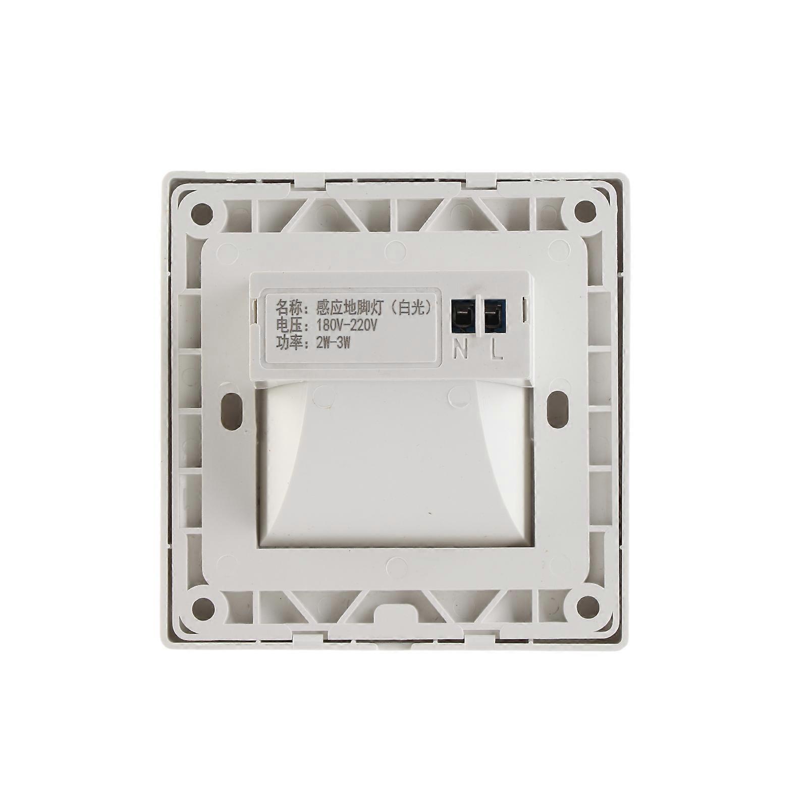 Motion Sensor Stair Light ABS Recessed LED Solar Stair Lights for Decks ...