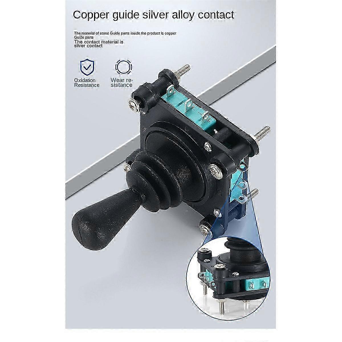 Monolever Joystick Switches with Push Button 2 4 8 Way Reset Momentary ...