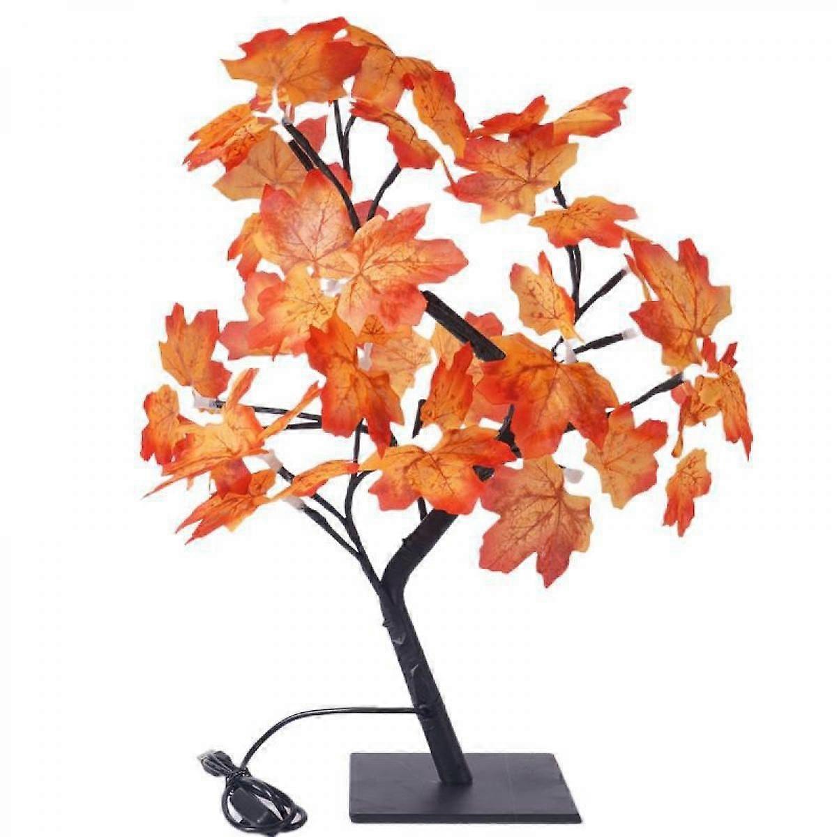 24 LED Maple Tree USB powered, Thanksgiving Table Decoration Lights ...