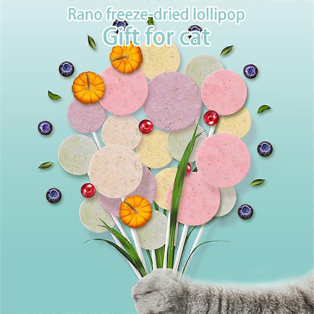 New Celery Pets Lollipop Cat Treat, Freeze Dried Lollipop Lickable Wet ...