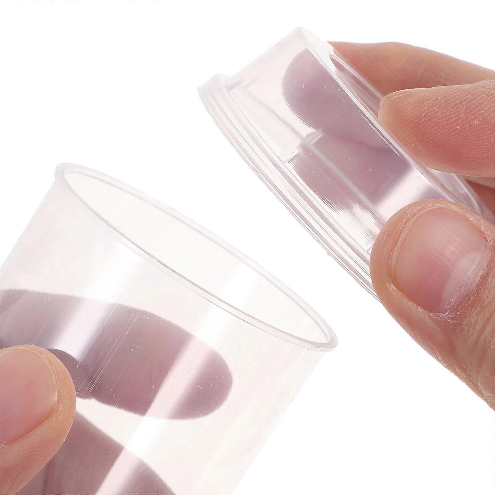 30pcs Round Push-Up Cake Shooter Plastic Clear Cake Holder Push Pops ...