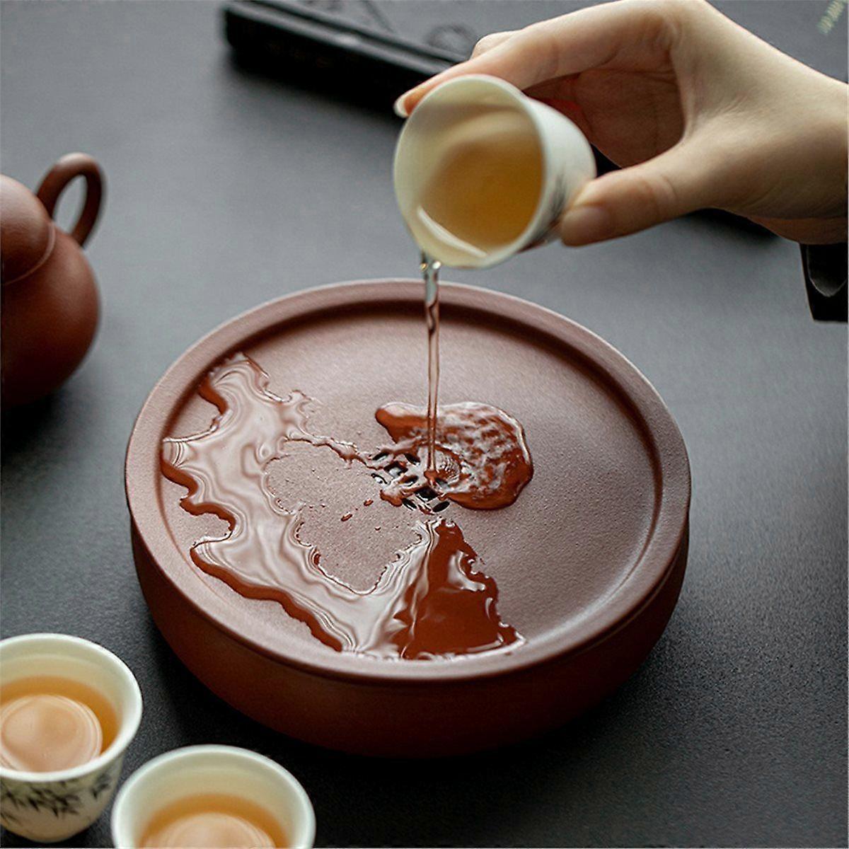 Ceramics Water Storage Pot Bearing Holder Teaware Base Dry Soaking ...