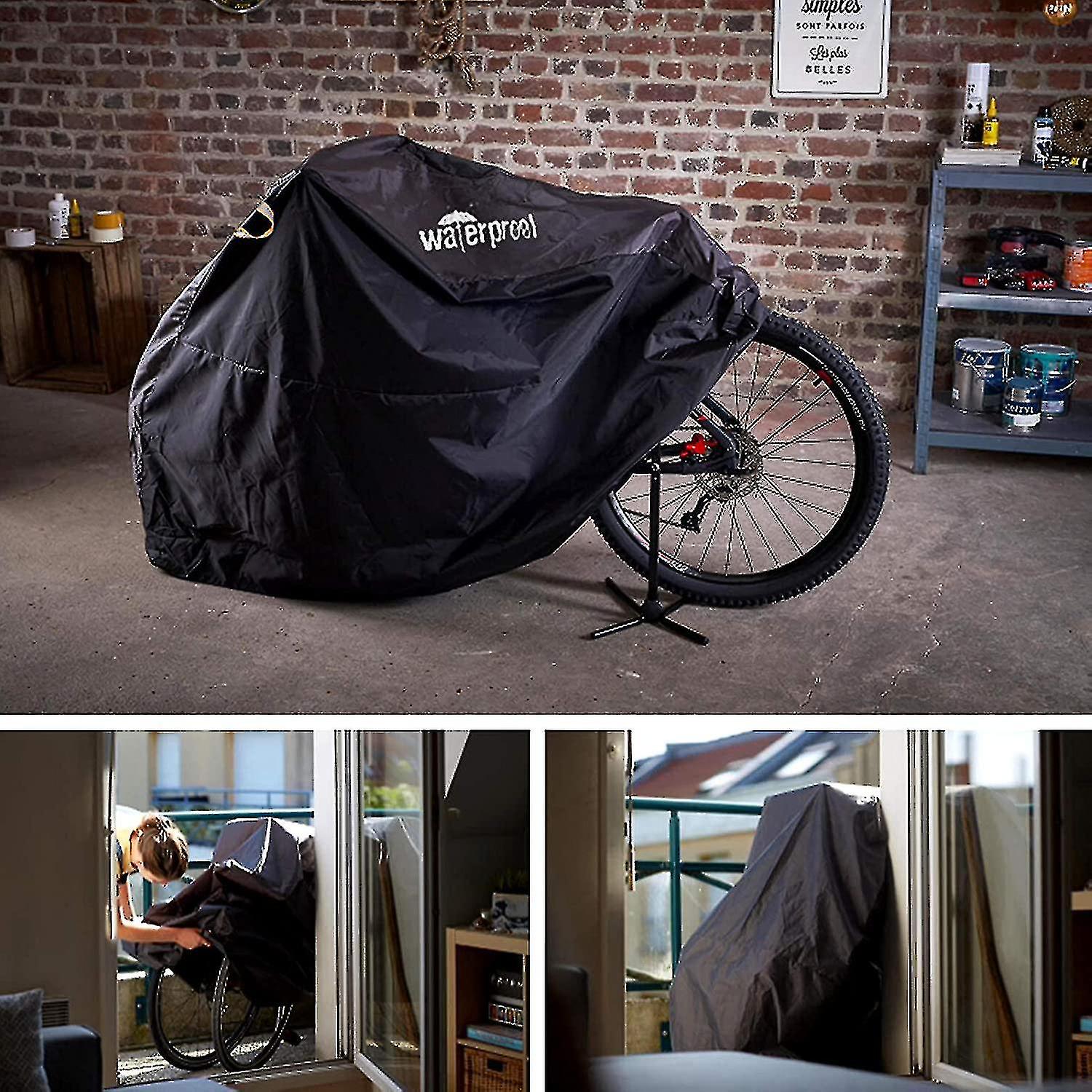 Waterproof Outdoor Bike Cover With Lock Hole - Protect Your Bicycle ...