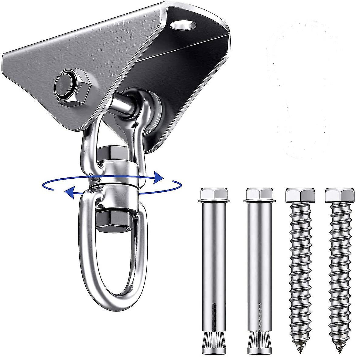 Awroutdoor 450kg Capacity Stainless Steel 360 Swivel Ceiling Hook Swing ...