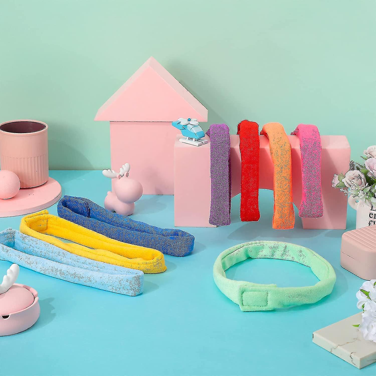 8 Pieces Chew Necklaces For Sensory Kids, Soft And Absorbent Terry ...