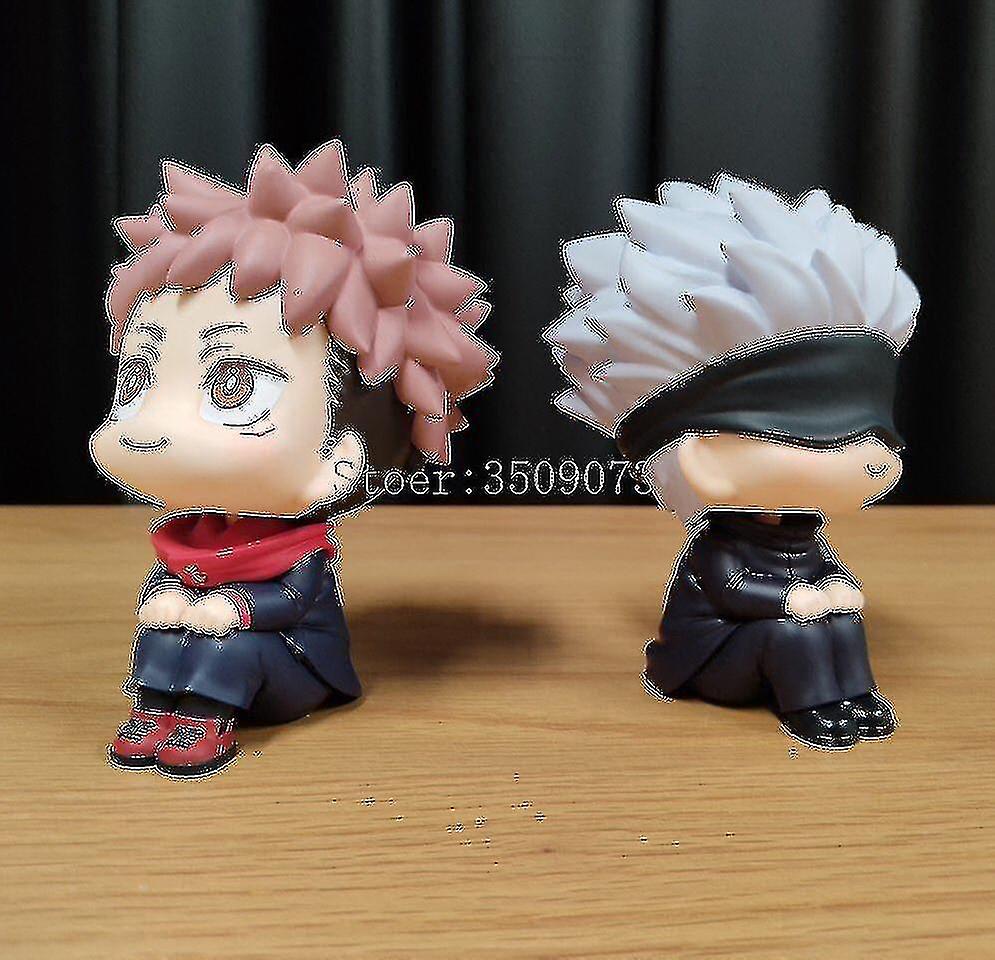 Jujutsu Kaisen Anime Figure Gojo Satoru Itadori Yuji Look Up Action ...