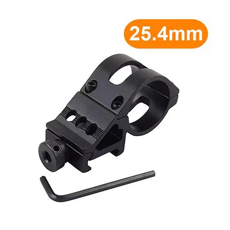 25.4mm/30mm Flashlight Inclined Arm Bracket Aluminum Alloy Flashlight ...