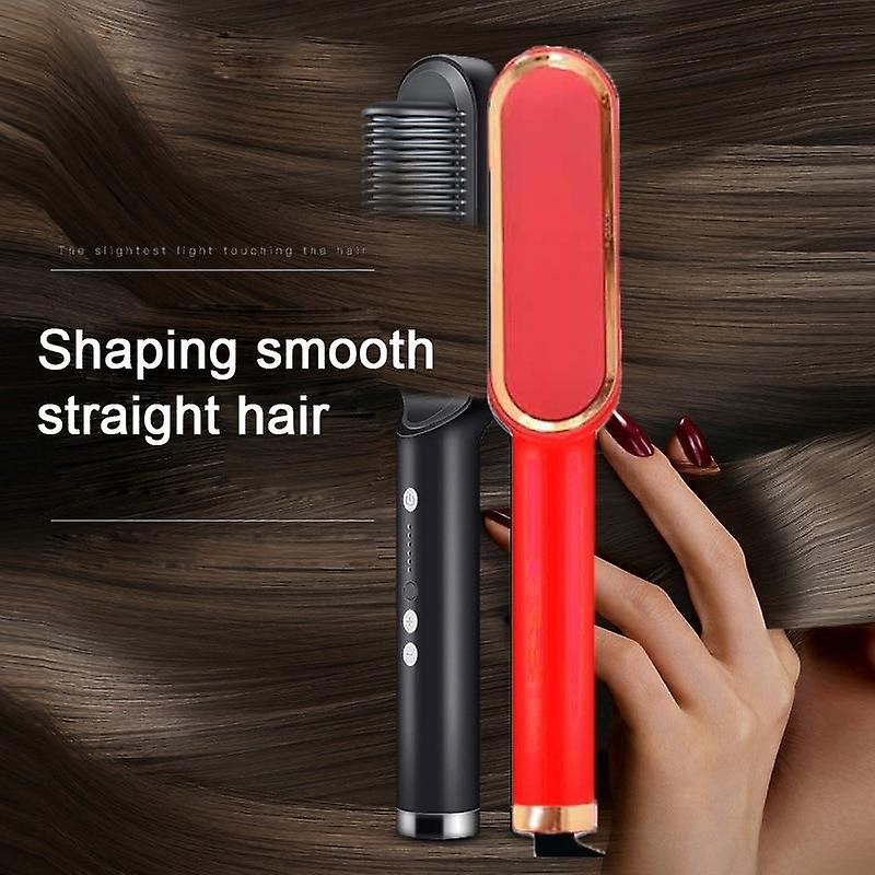 Electric Heated Hair Comb For Straight & Curly Styling Tool, Bangs ...