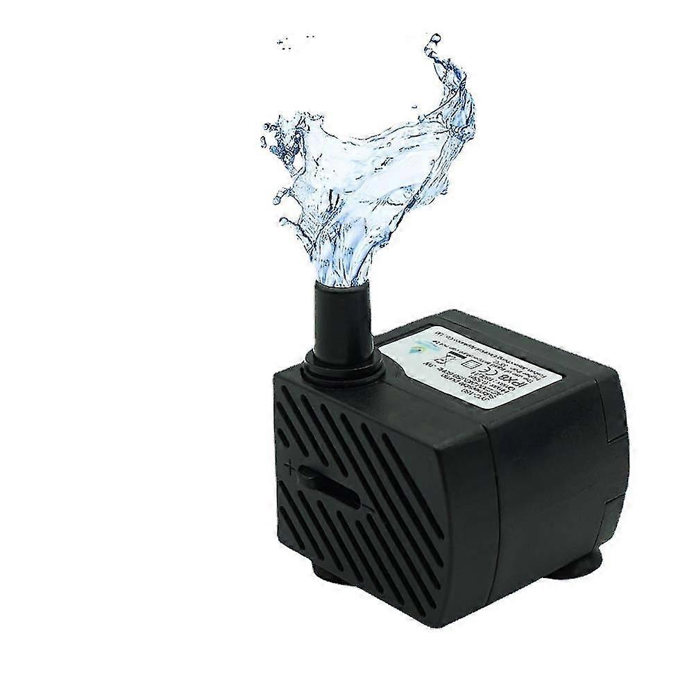 10W Submersible Water Fountain Pump with LED Light for Water Feature ...