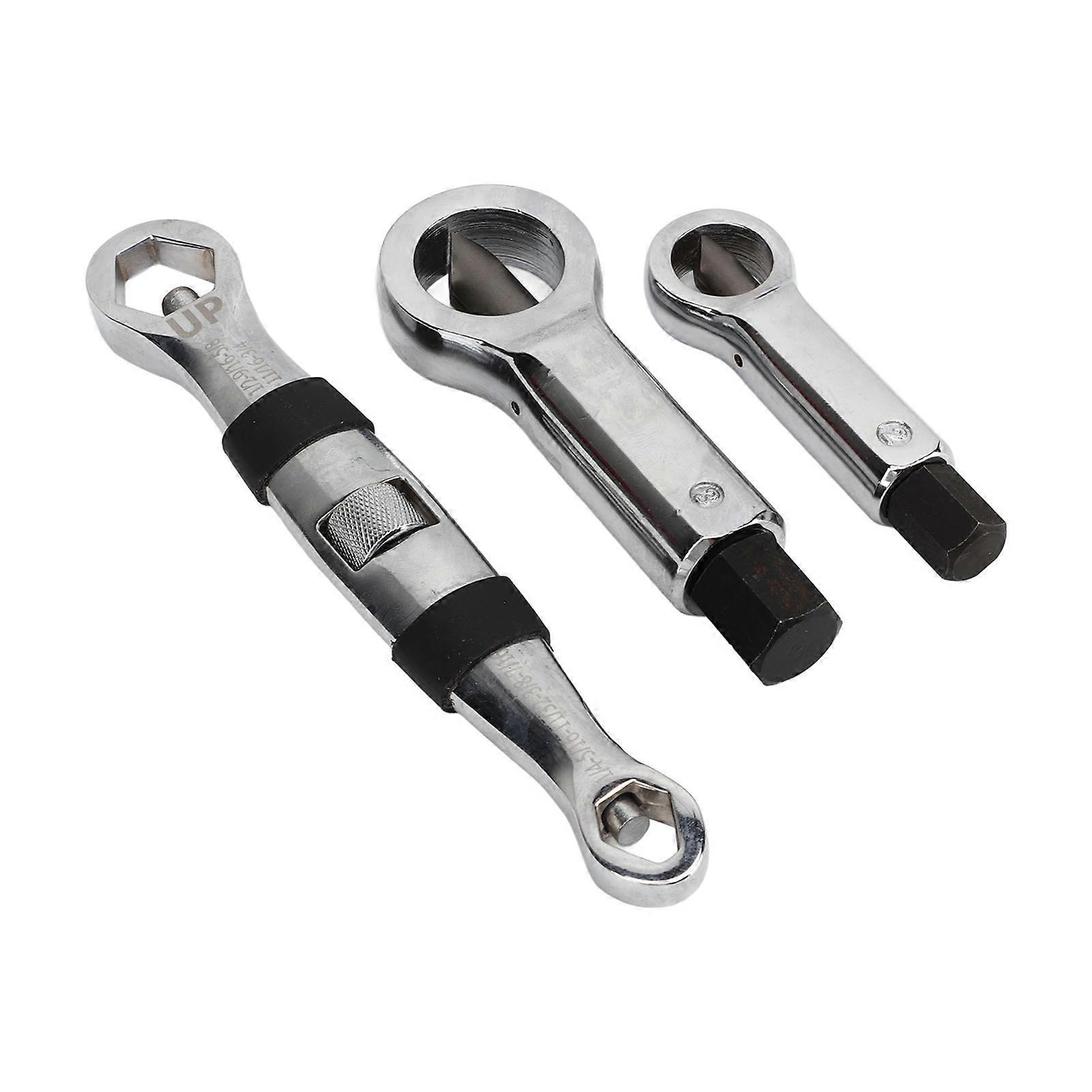 Nut Splitter Set Heavy Duty Steel Nut Breaker Cracker Broken Damaged ...